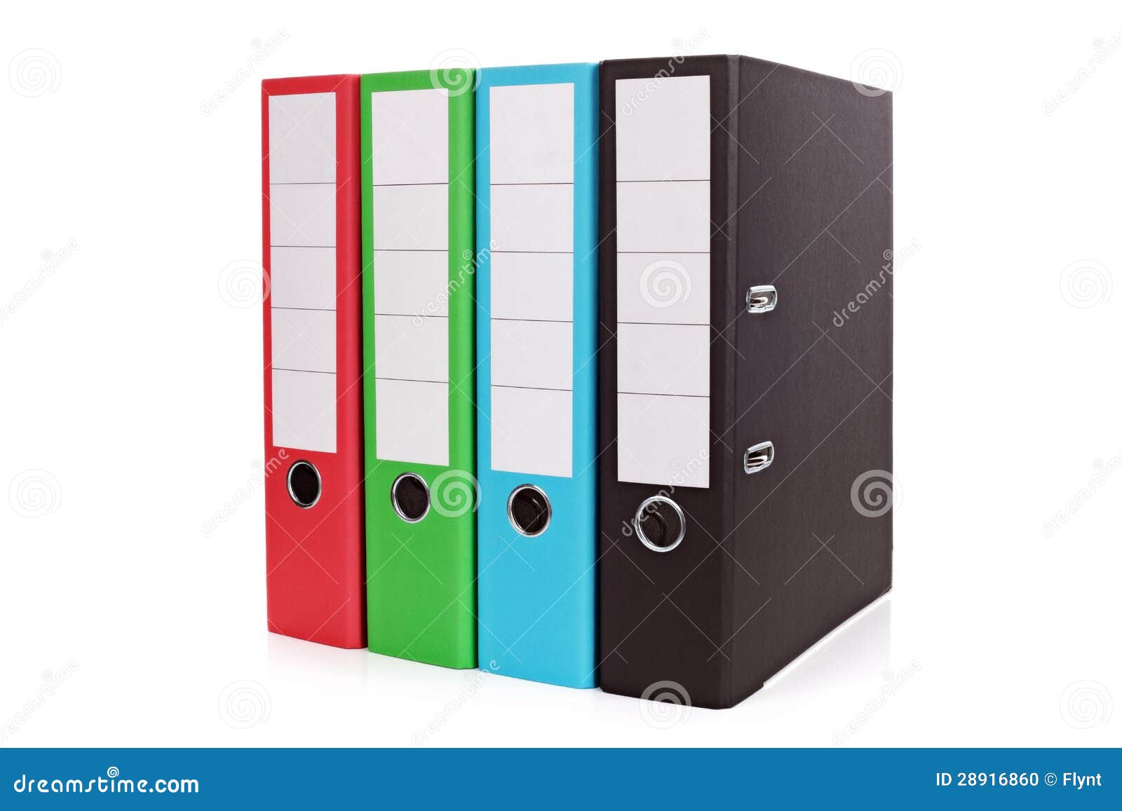 Ring binders stock photo. Image of lever, report, data - 28916860