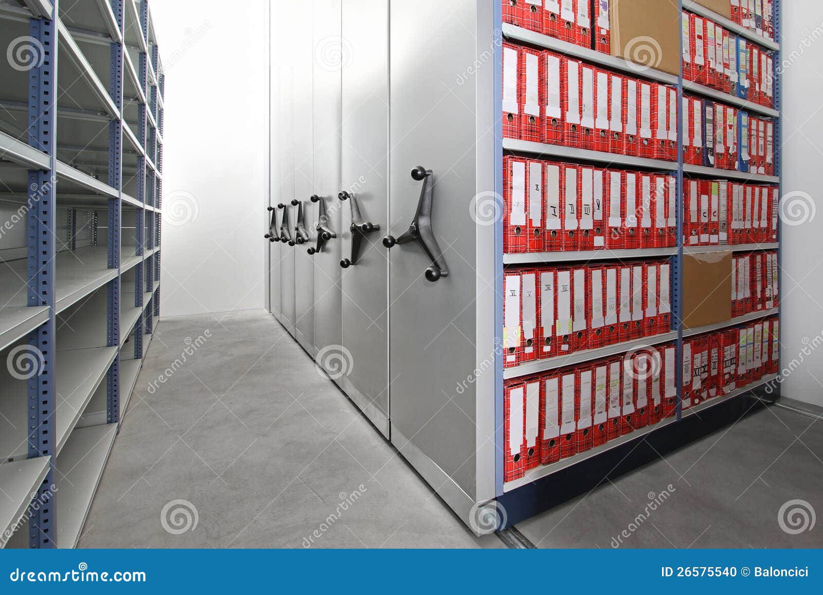 Ring binders storage stock photo. Image of storage, room - 26575540