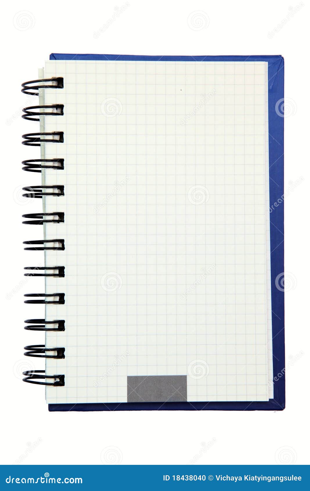 Graph Book Open, Grid Chart For Notes Or Statistics . Stock Photography ...