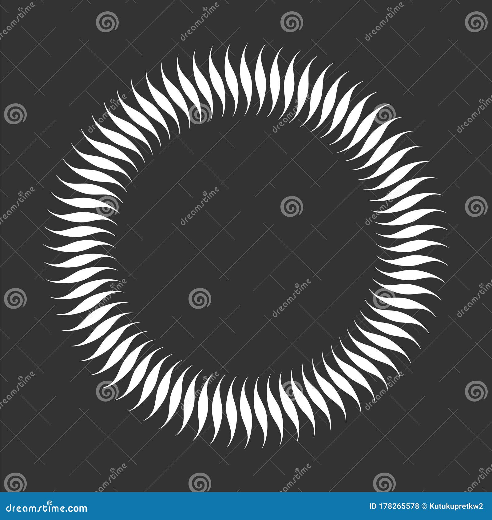 Ring Border Frame Ornamental Illustration Design. Vector EPS 10 Stock ...
