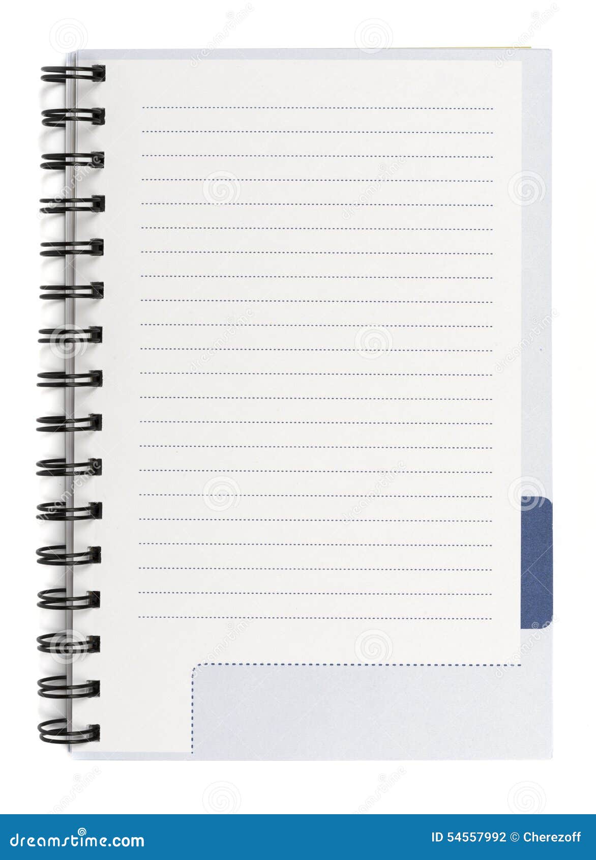 Ring-bound notebook stock photo. Image of exercisebook - 54557992