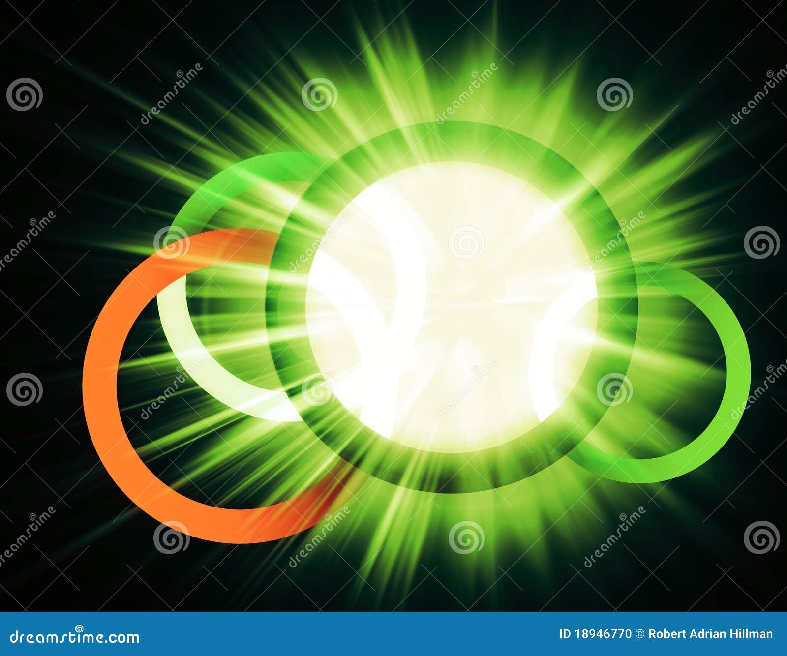 Ring burst stock illustration. Illustration of light - 18946770
