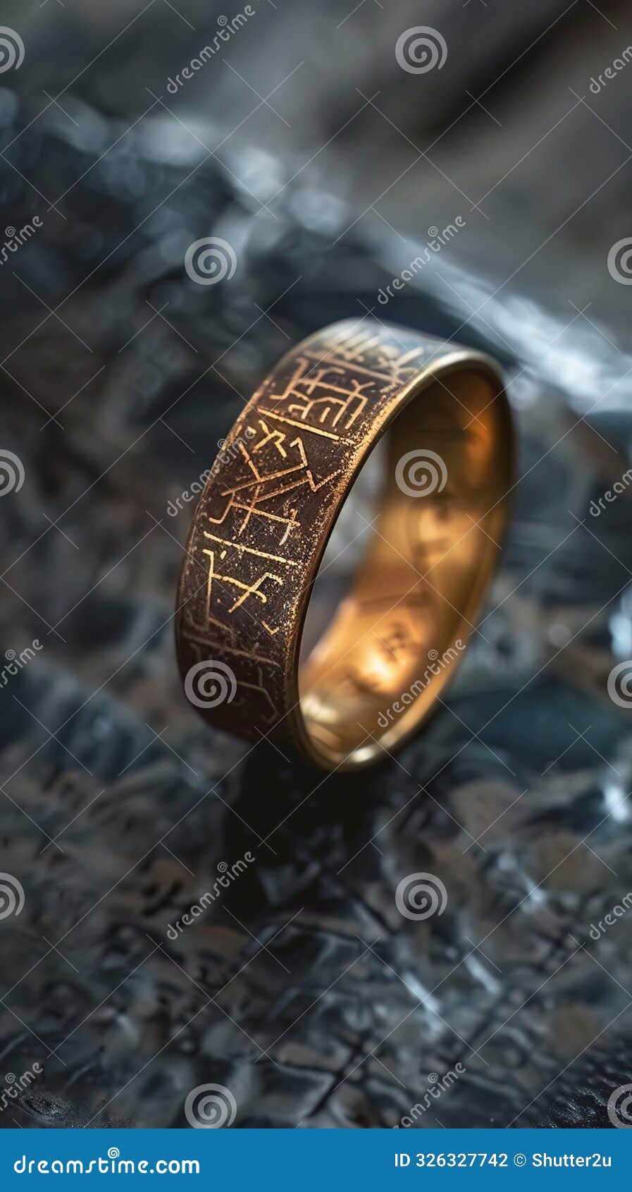 A Ring that Can Summon Mythical Creatures To Aid in Battle Inscribed ...