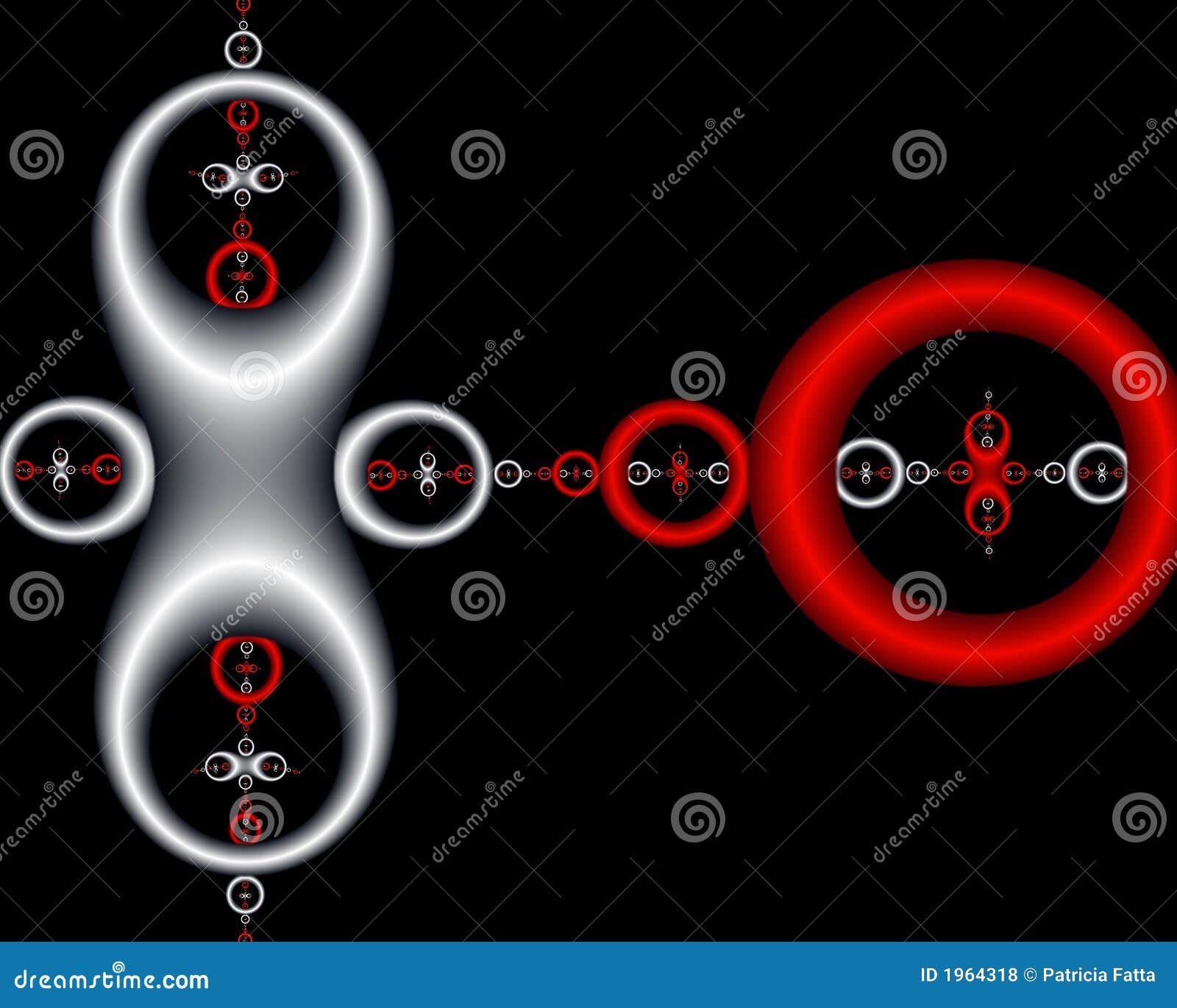 Ring connection stock illustration. Illustration of texture - 1964318