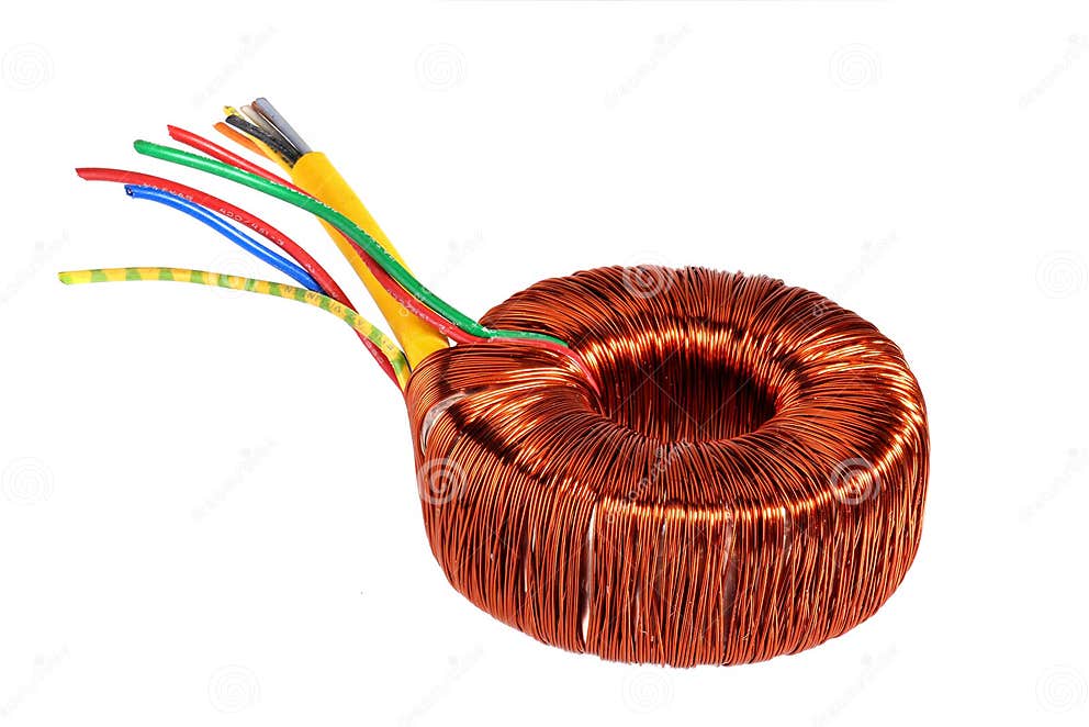 Ring core transformer stock image. Image of current, industrial - 27620635