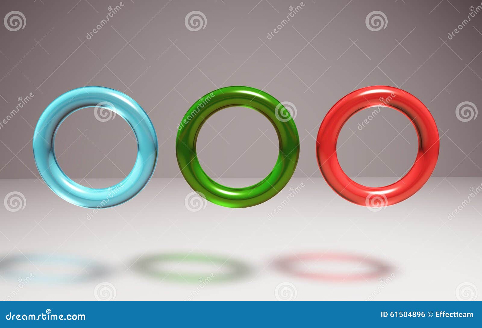 Ring of crystal materials stock illustration. Illustration of green ...