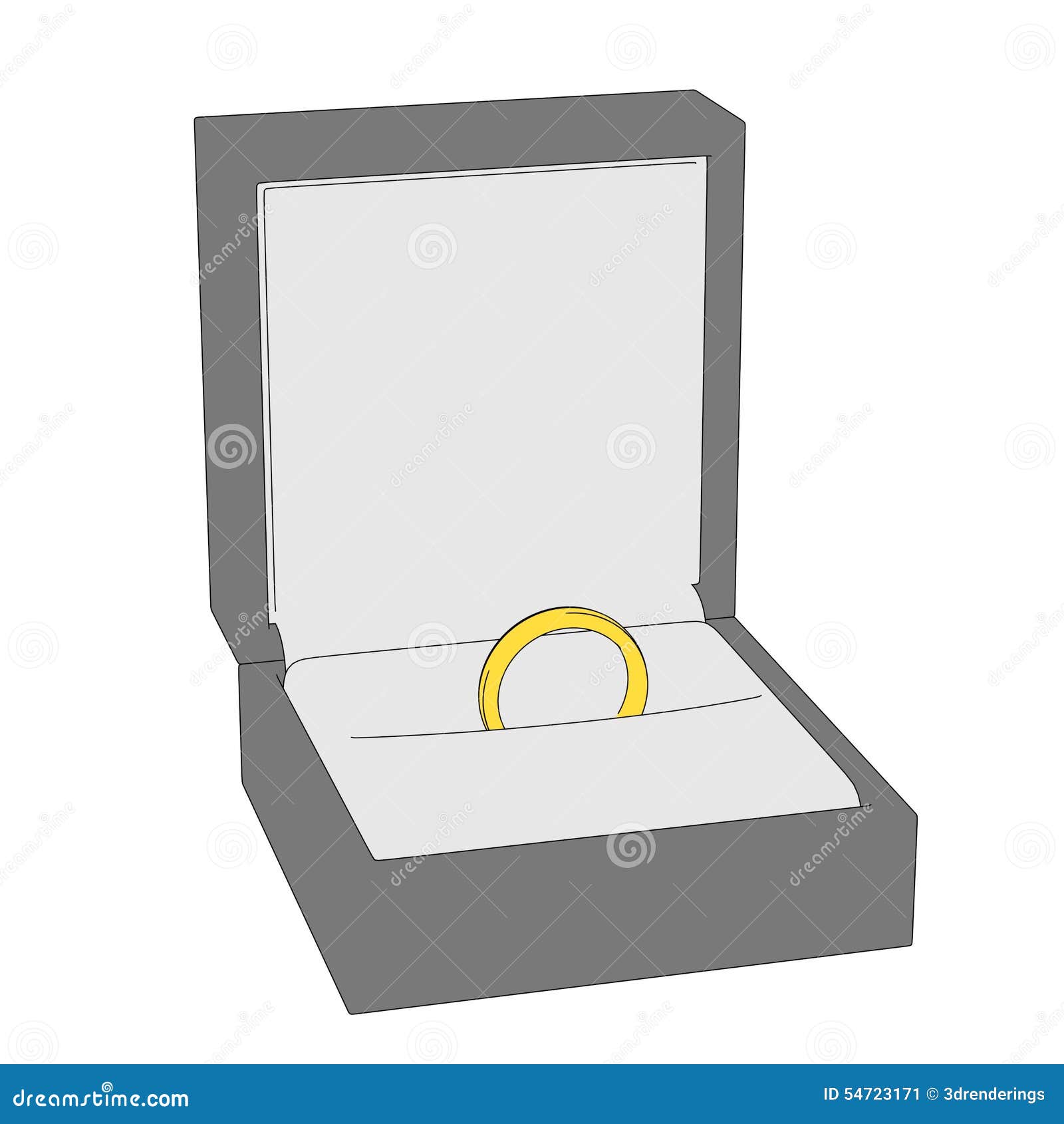 Ring stock illustration. Illustration of jewellery, graphics - 54723171