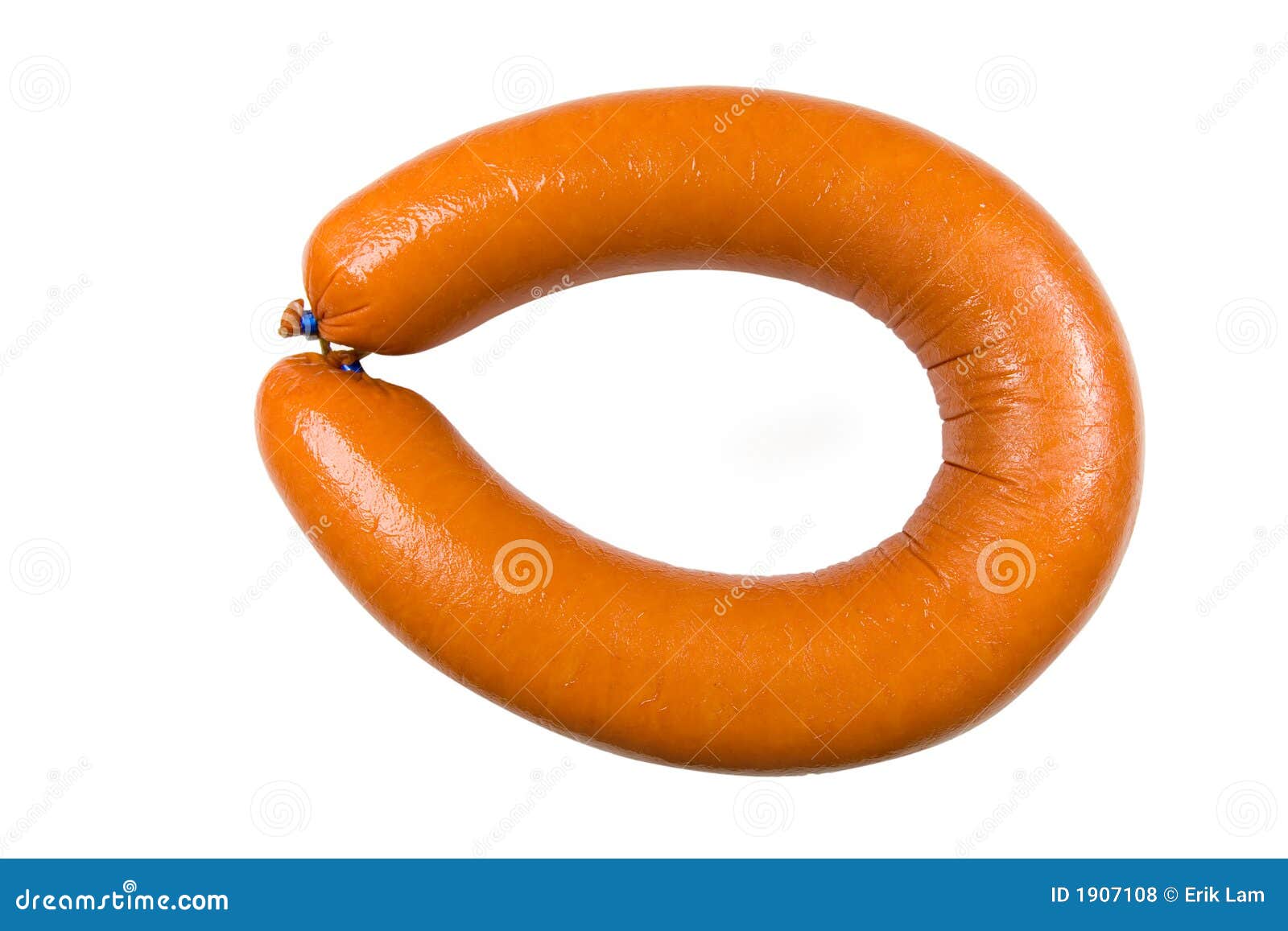 Ring der Wurst. stockfoto. Bild von kielbasa, frankfurter - 1907108