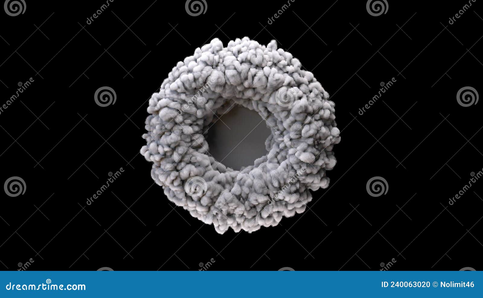 Ring of Detonating Shock Wave Stock Illustration - Illustration of ...