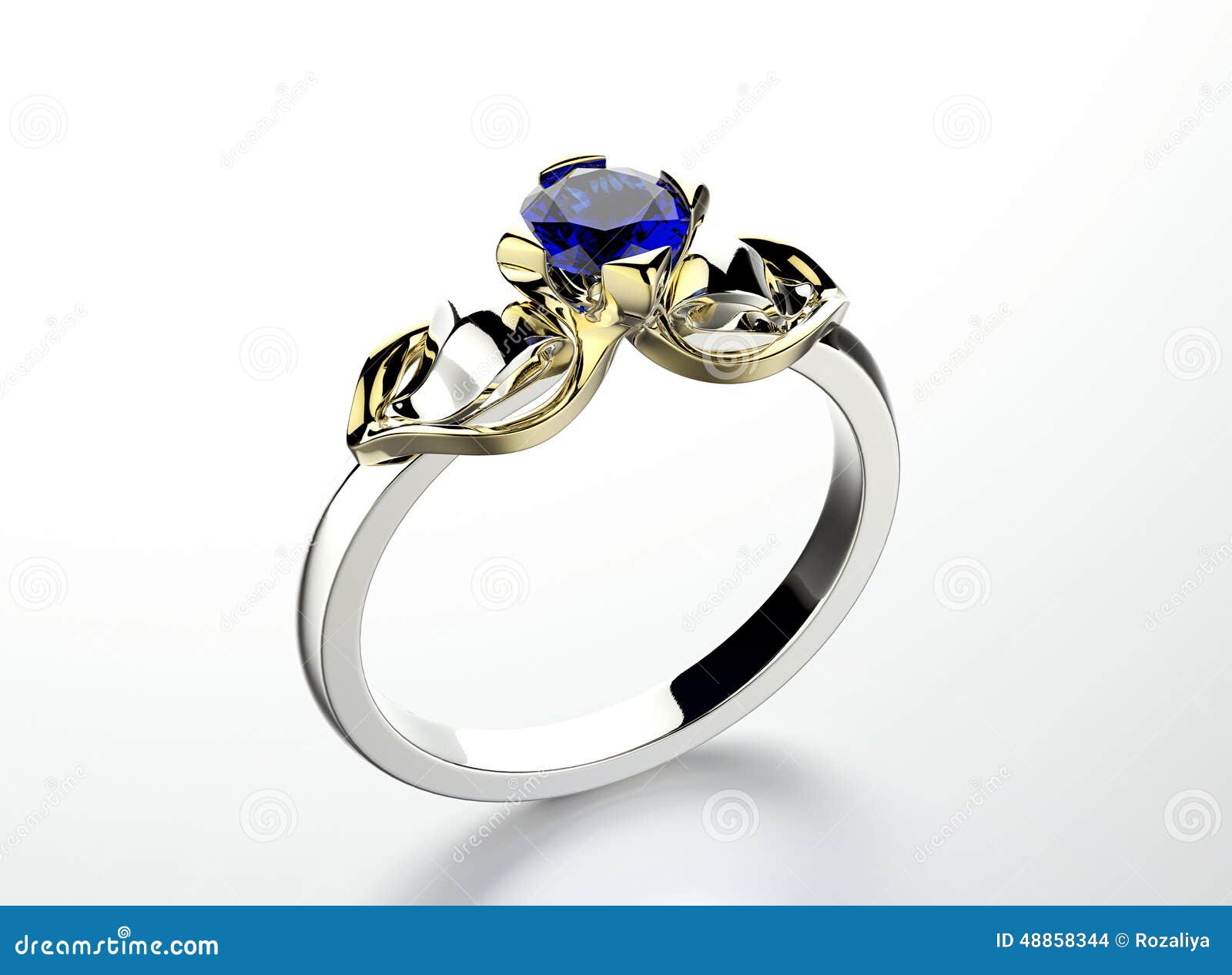 Ring with Diamond. Jewelry Background Stock Photo - Image of gift ...