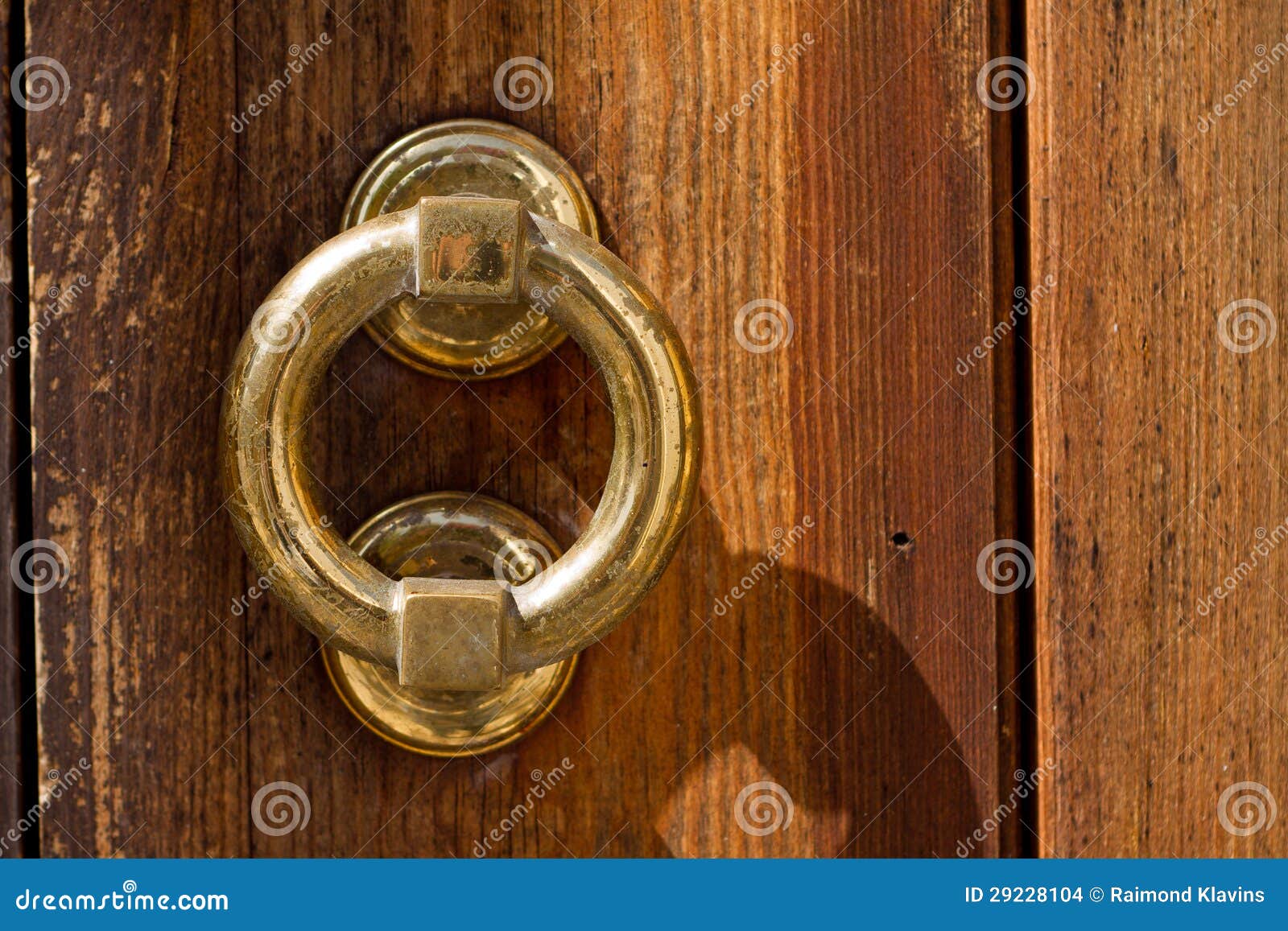 Ring on the door stock photo. Image of decorative, steel - 29228104
