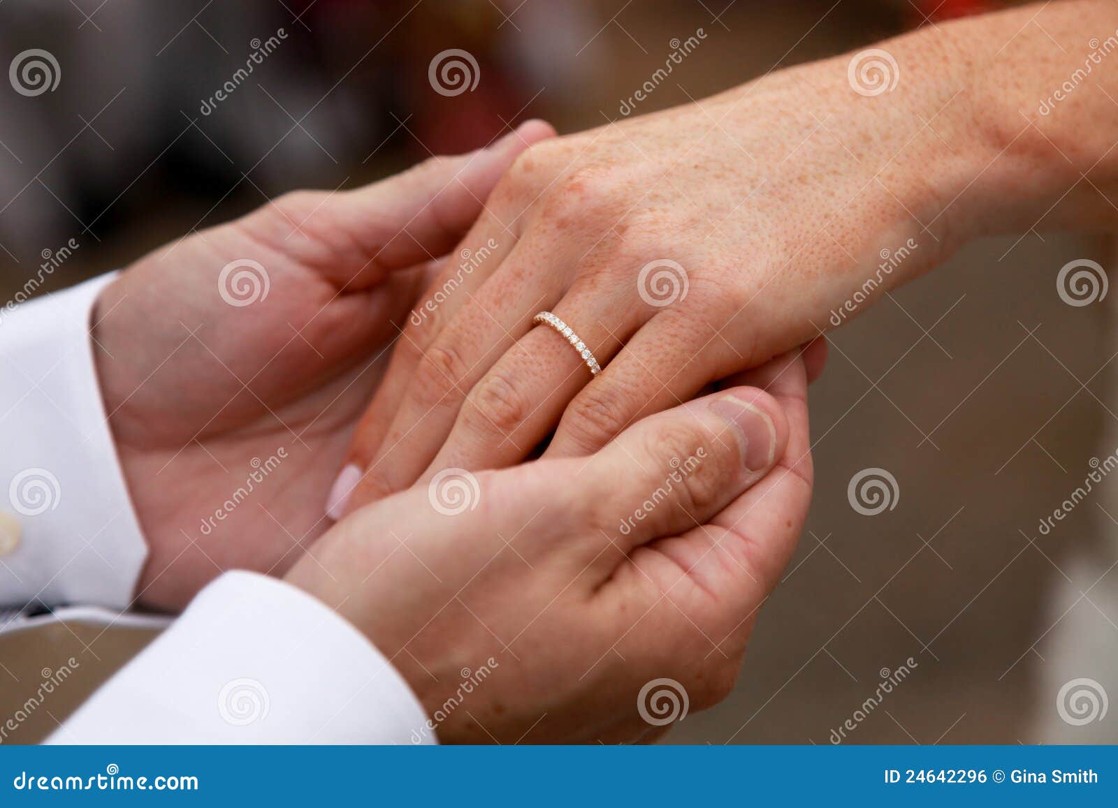 Ring exchange. stock photo. Image of creative, gold, colorful - 24642296