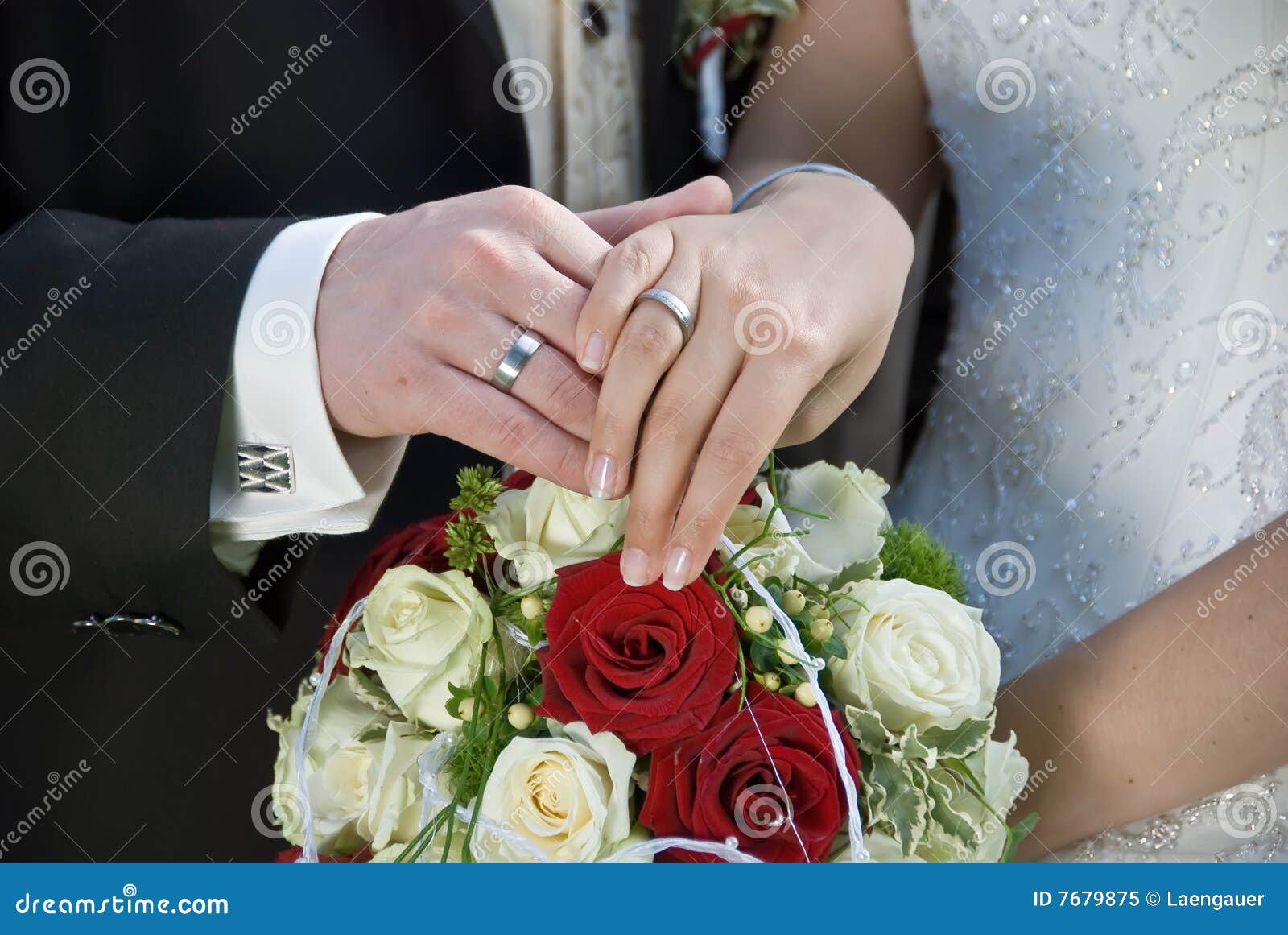 The ring exchange stock image. Image of couple, groom - 7679875
