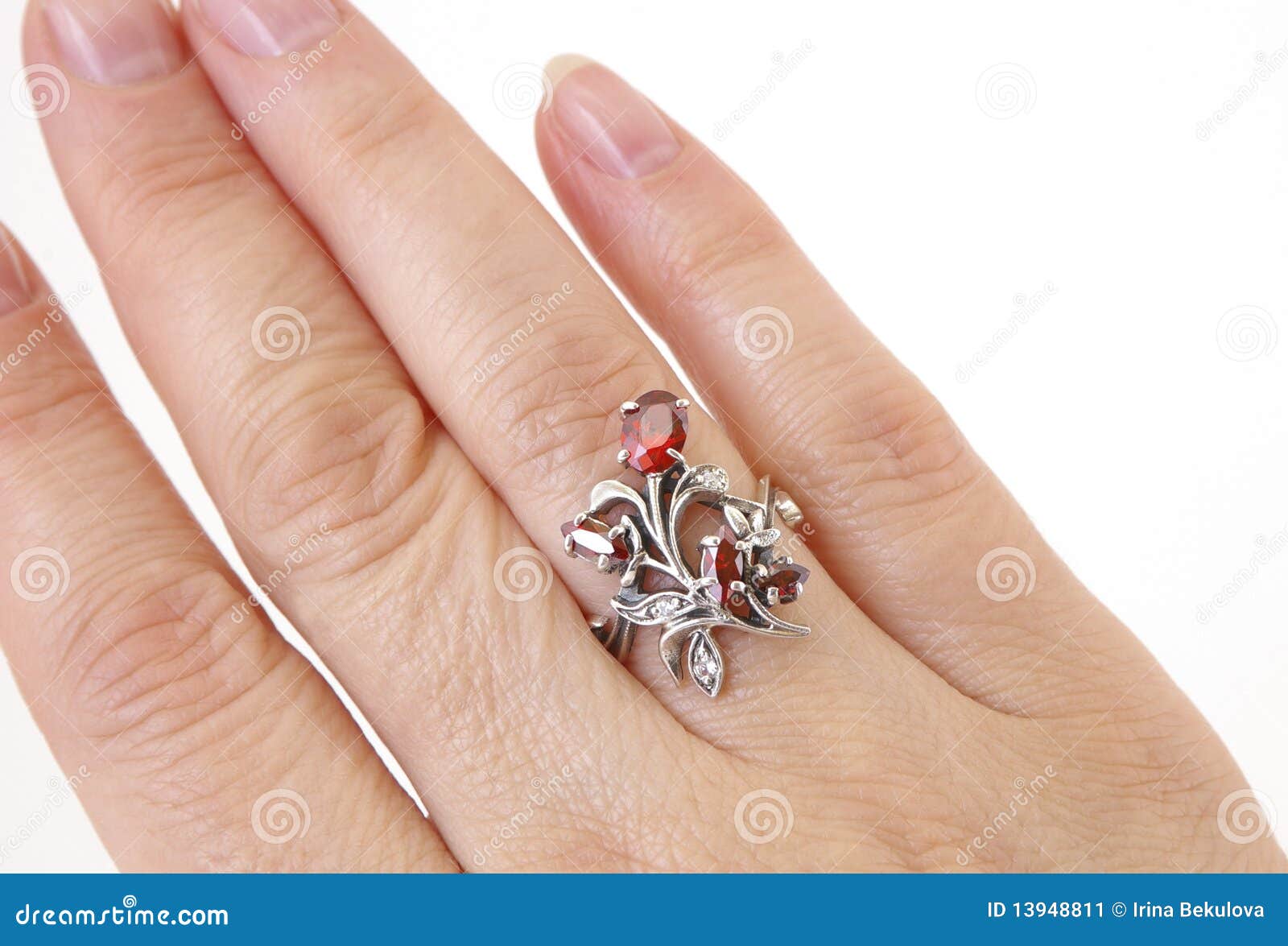 Ring on finger stock image. Image of hand, fashion, finiteness - 13948811