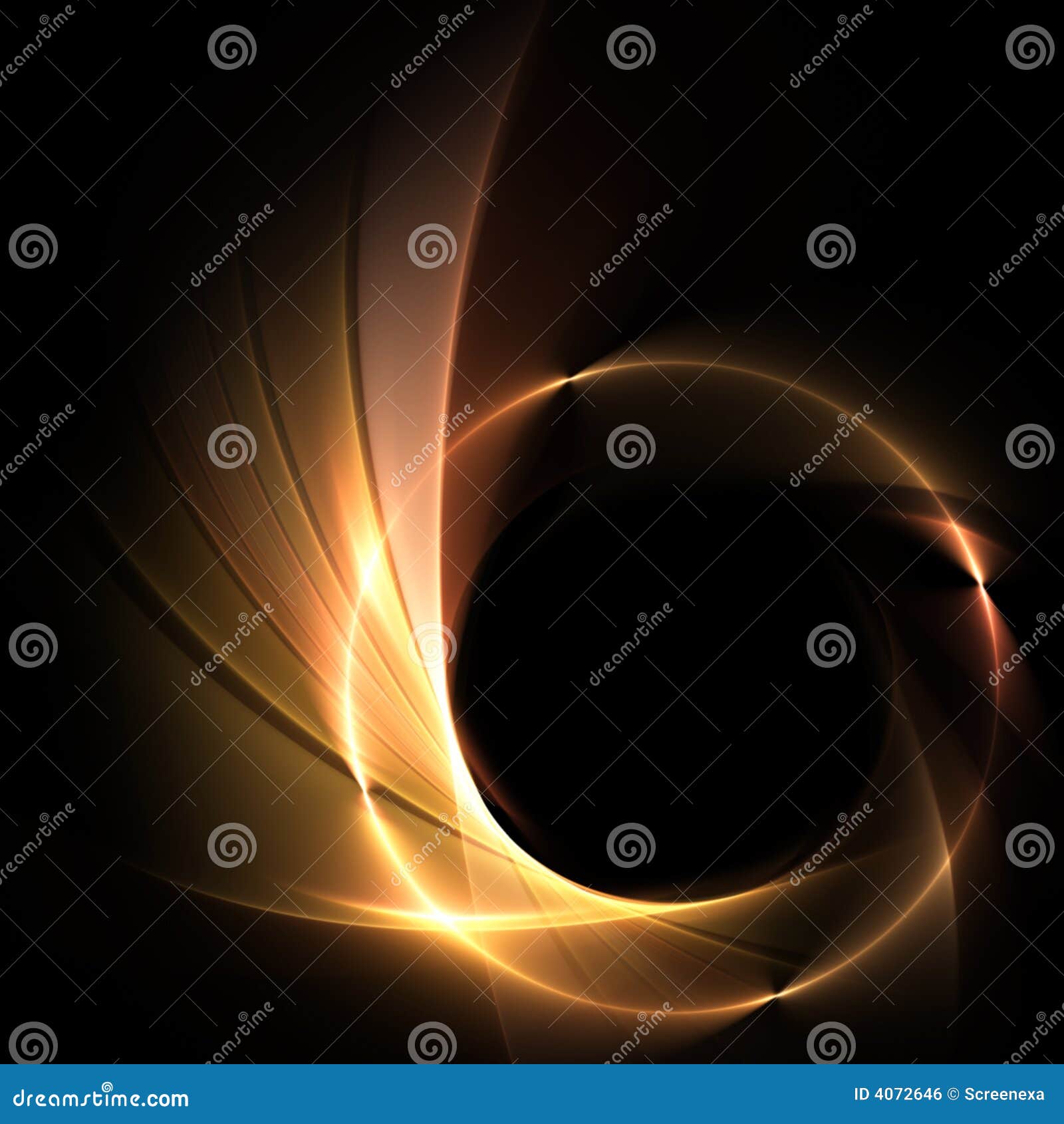 Ring of fire stock illustration. Illustration of abstract - 4072646