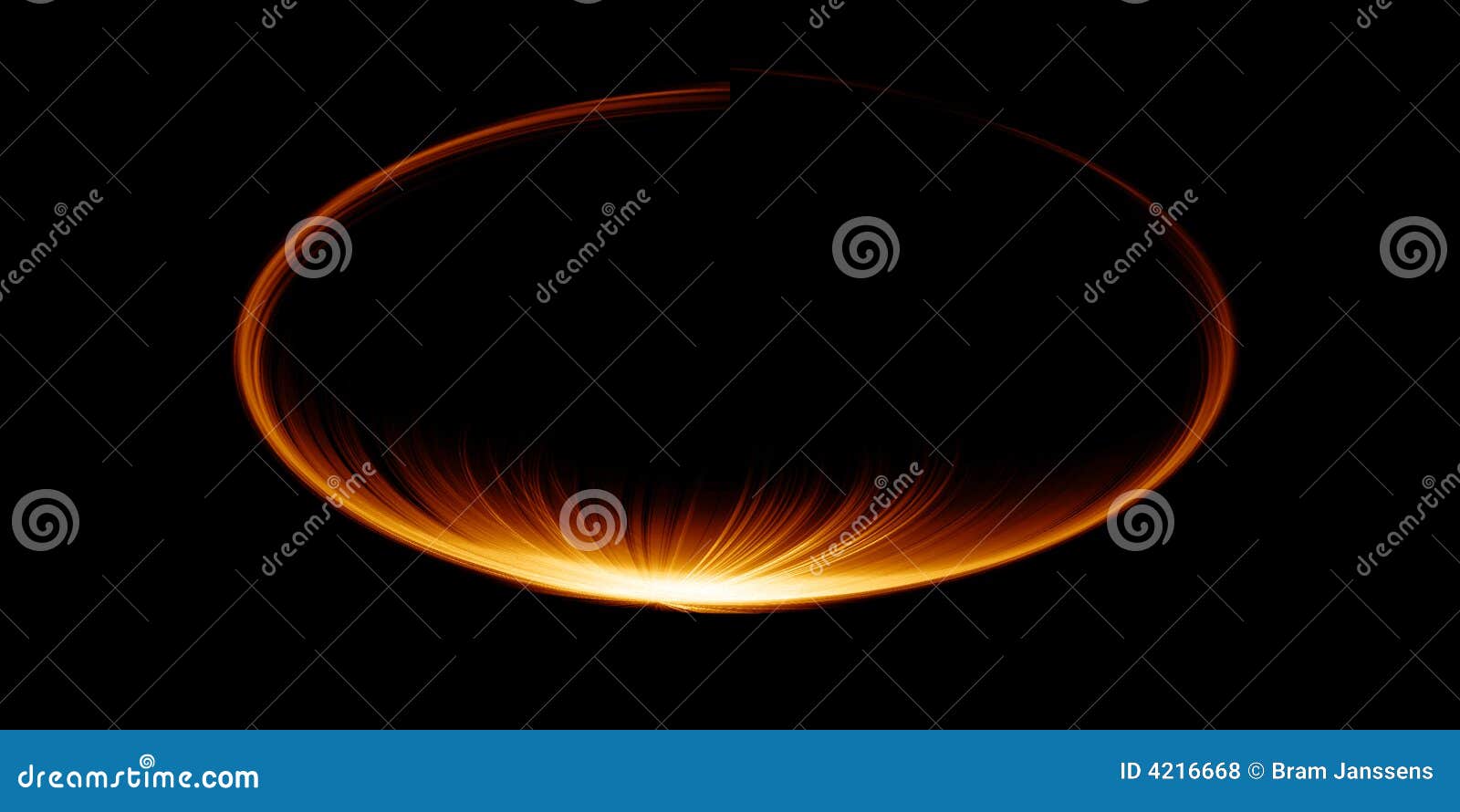 Ring of fire stock illustration. Illustration of fiery - 4216668