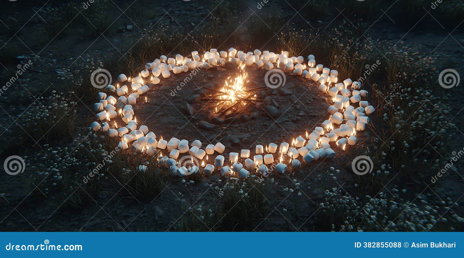 Epic Ember Parade: Fantasy Elephant Horizontal Poster Ablaze With Ashes ...