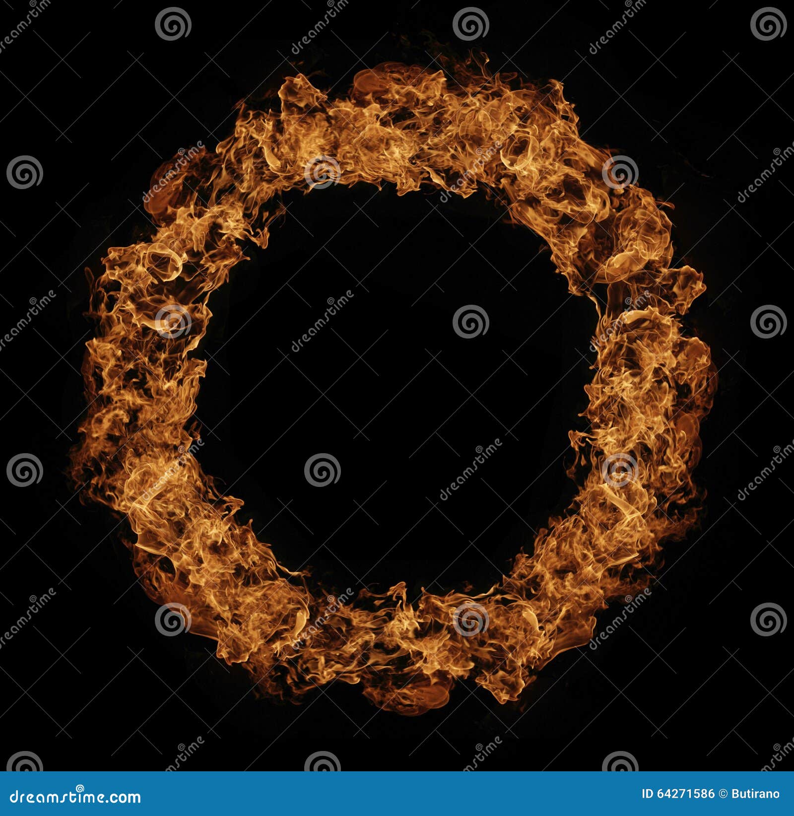 Ring of fire stock photo. Image of round, circle, creating - 64271586