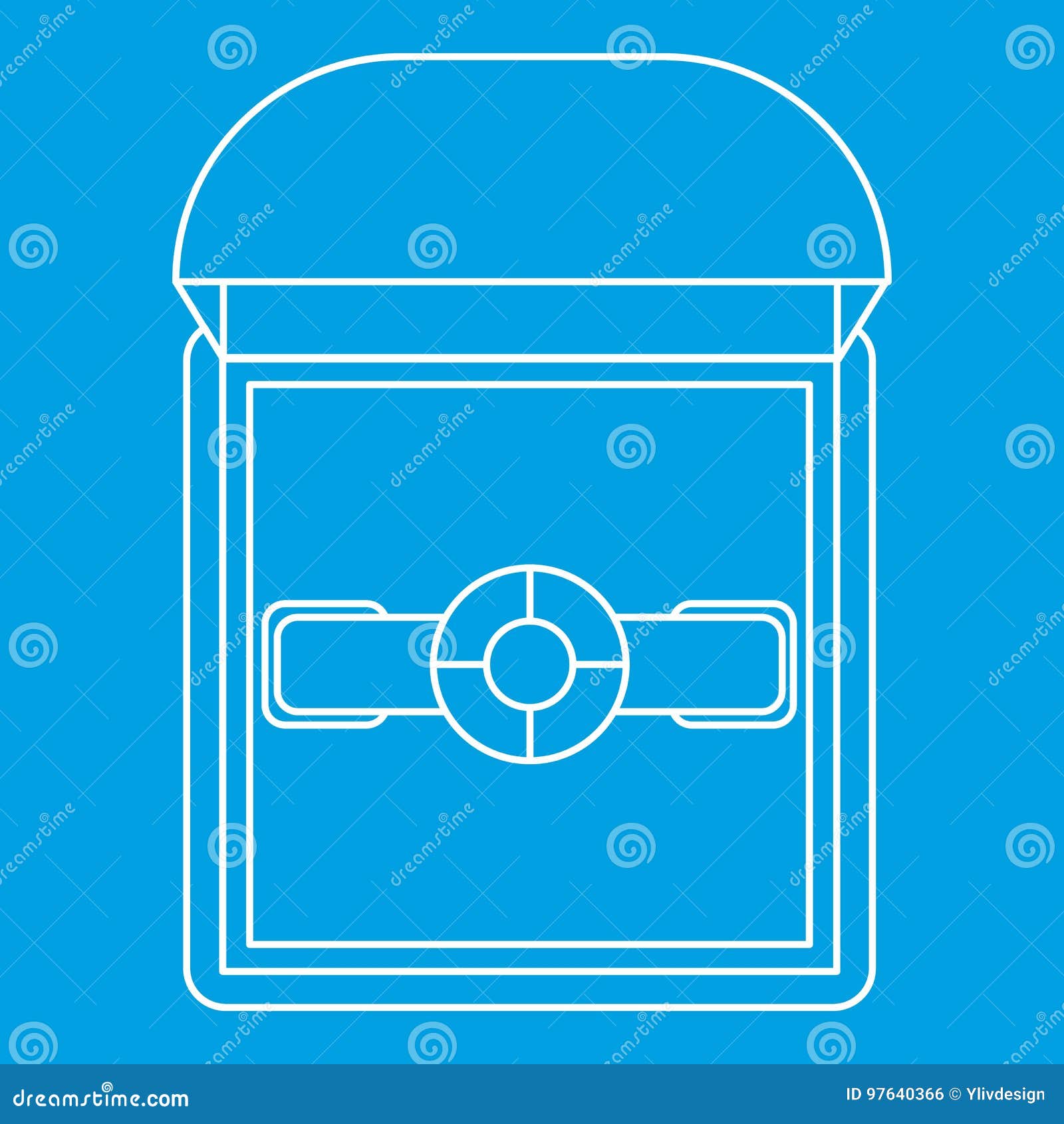 Ring in a Gift Box Icon, Outline Style Stock Vector - Illustration of ...