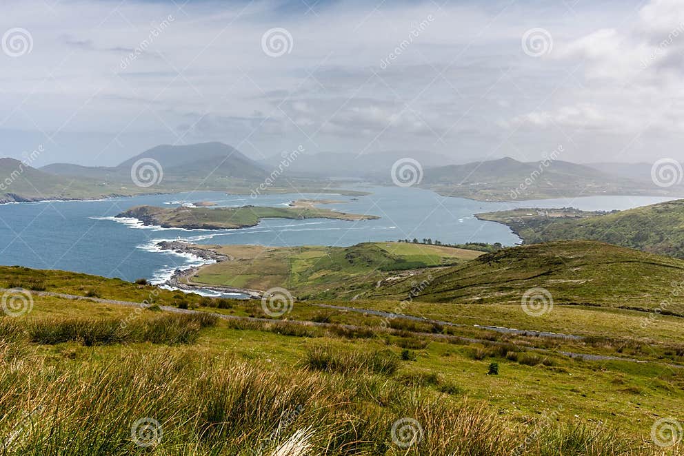 Ring of Kerry Sherperds View Stock Photo - Image of cloud, mountain ...