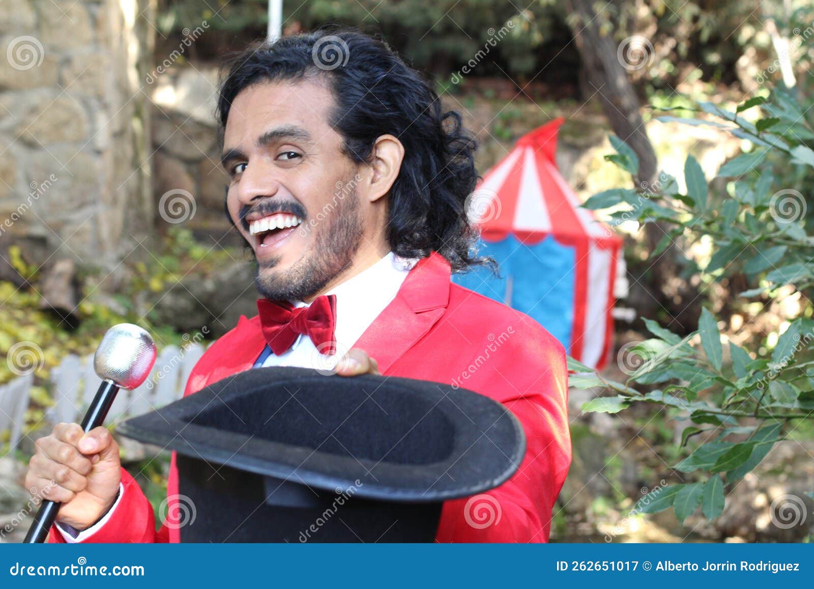 Ring leader in the circus stock image. Image of arena - 262651017