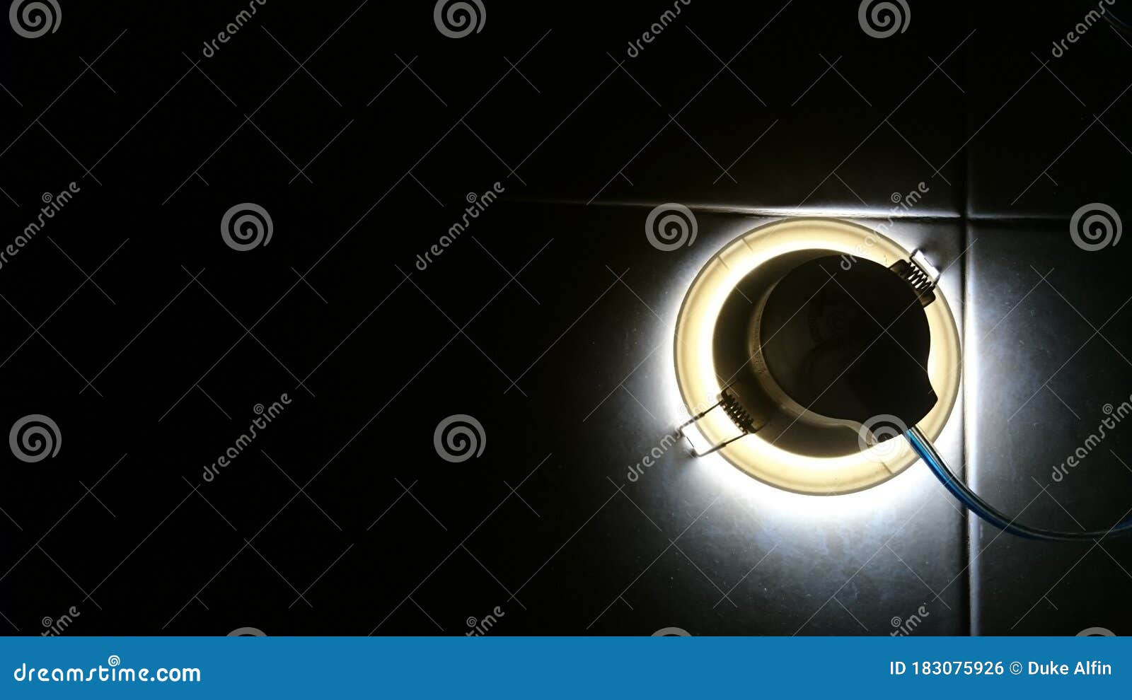 Ring light night stock photo. Image of darkness, night - 183075926