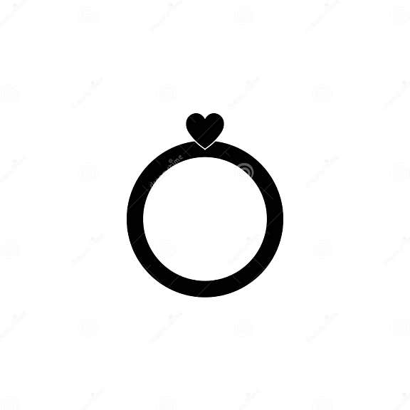 Ring logo icon vector stock illustration. Illustration of sketch ...
