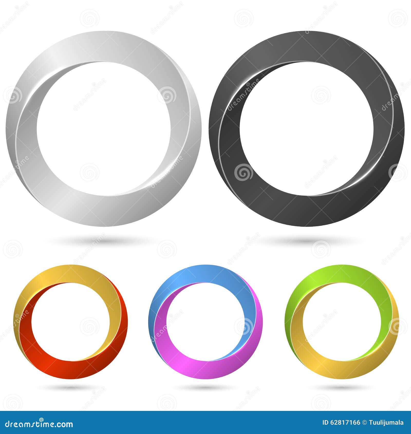 Ring loop sign stock vector. Illustration of logotype - 62817166