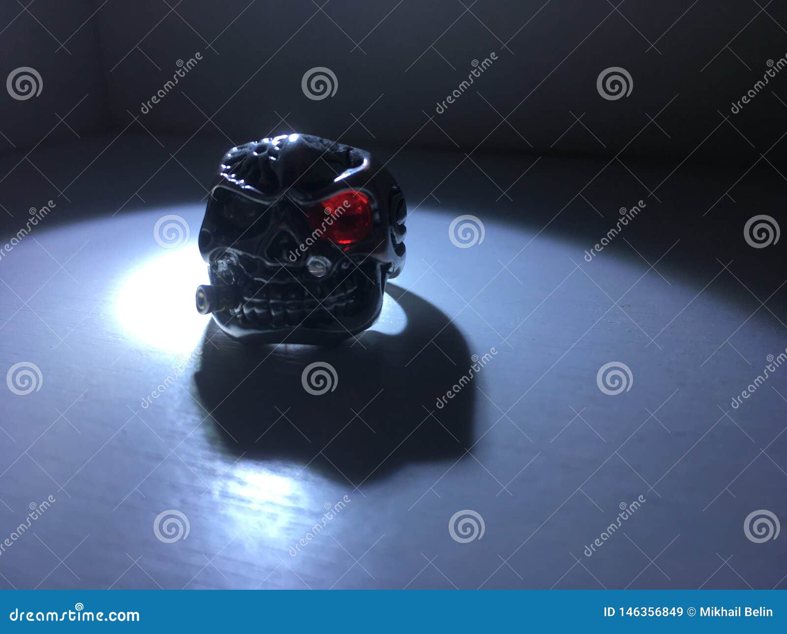 Terminator ring stock image. Image of movie, terminator - 146356849