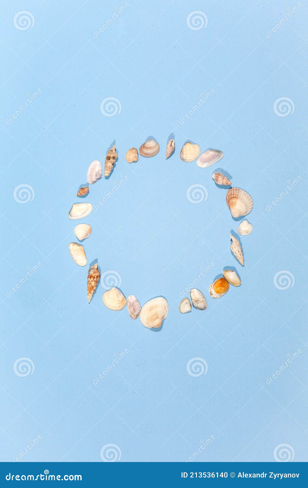 Ring Made of Shells and Sea Stones Stock Photo - Image of armlet ...