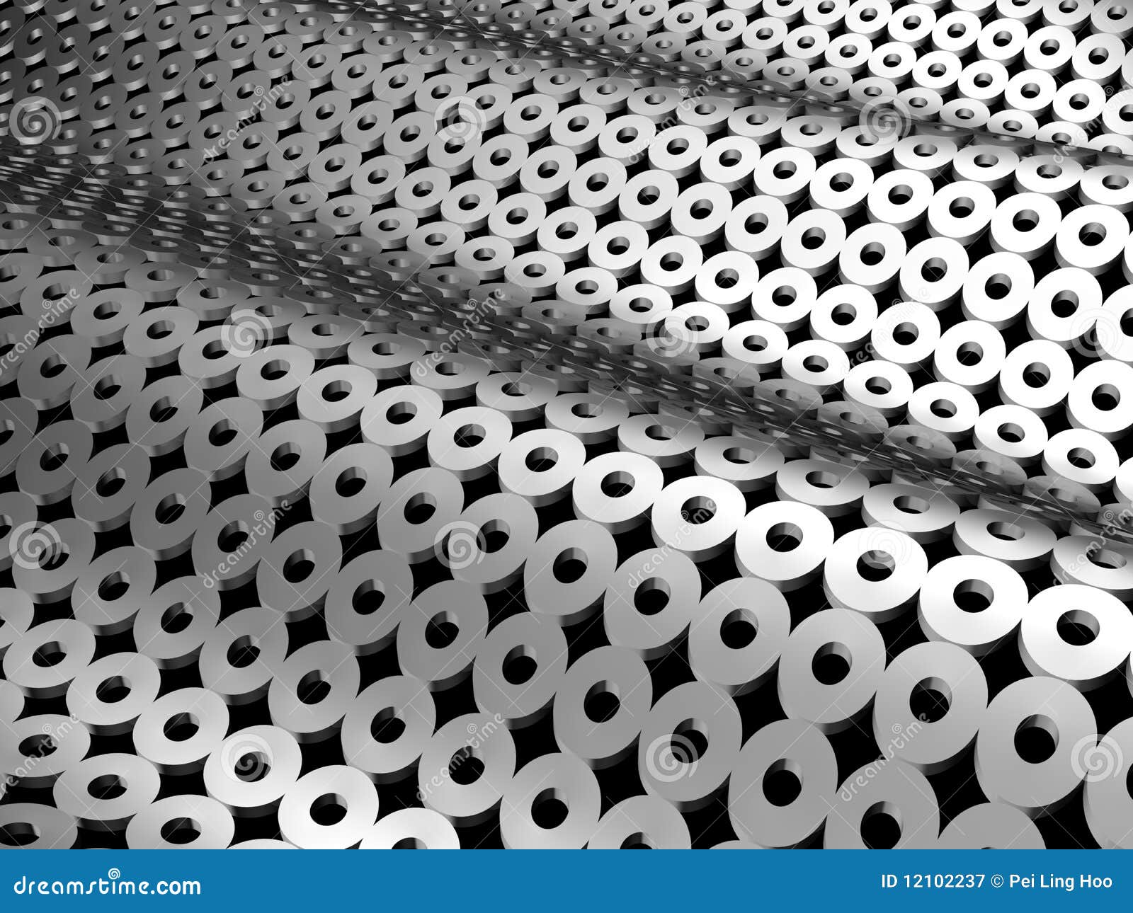 Ring Net Aluminum Abstract Background Stock Illustration - Illustration ...