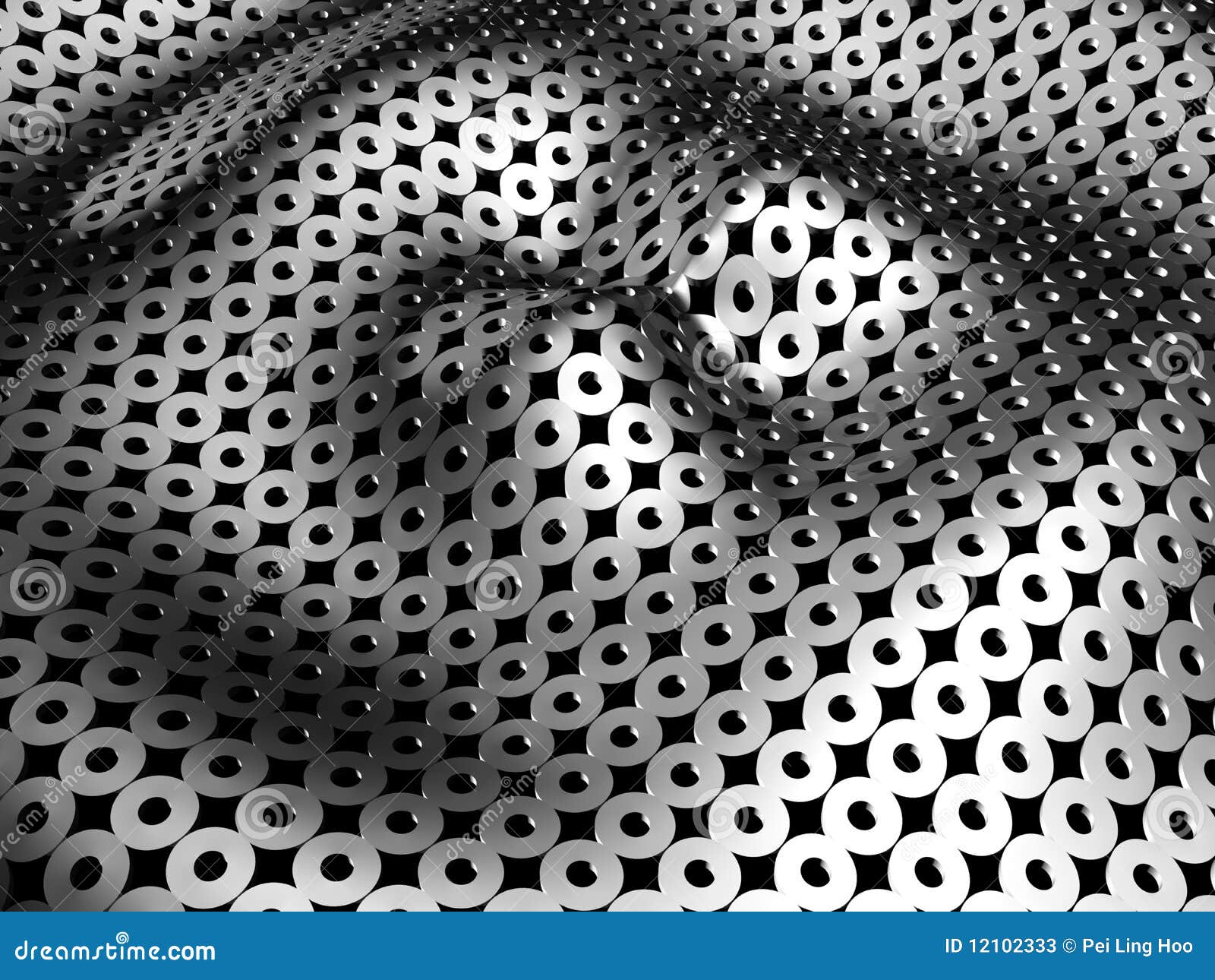 Ring Net Aluminum Abstract Background Stock Illustration - Illustration ...