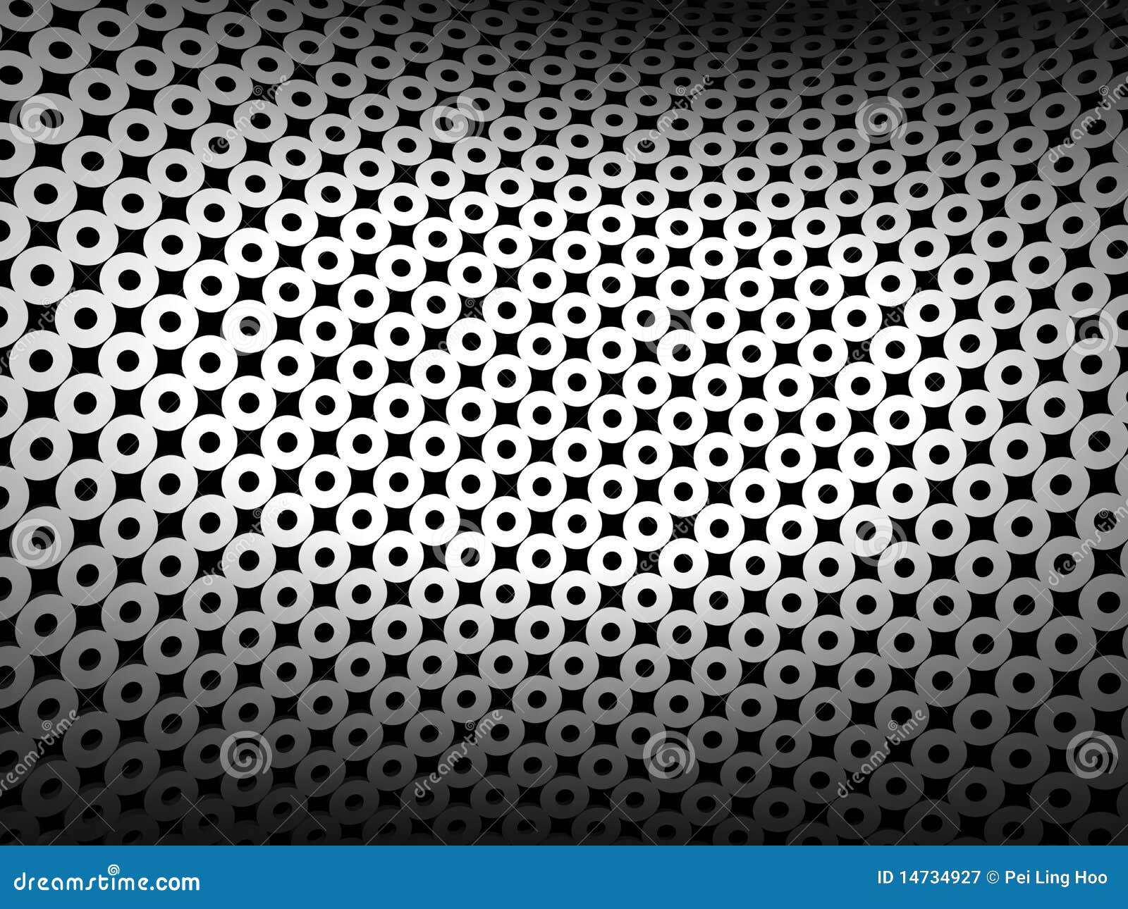 Ring Net Pattern Aluminum Background Stock Illustration - Illustration ...