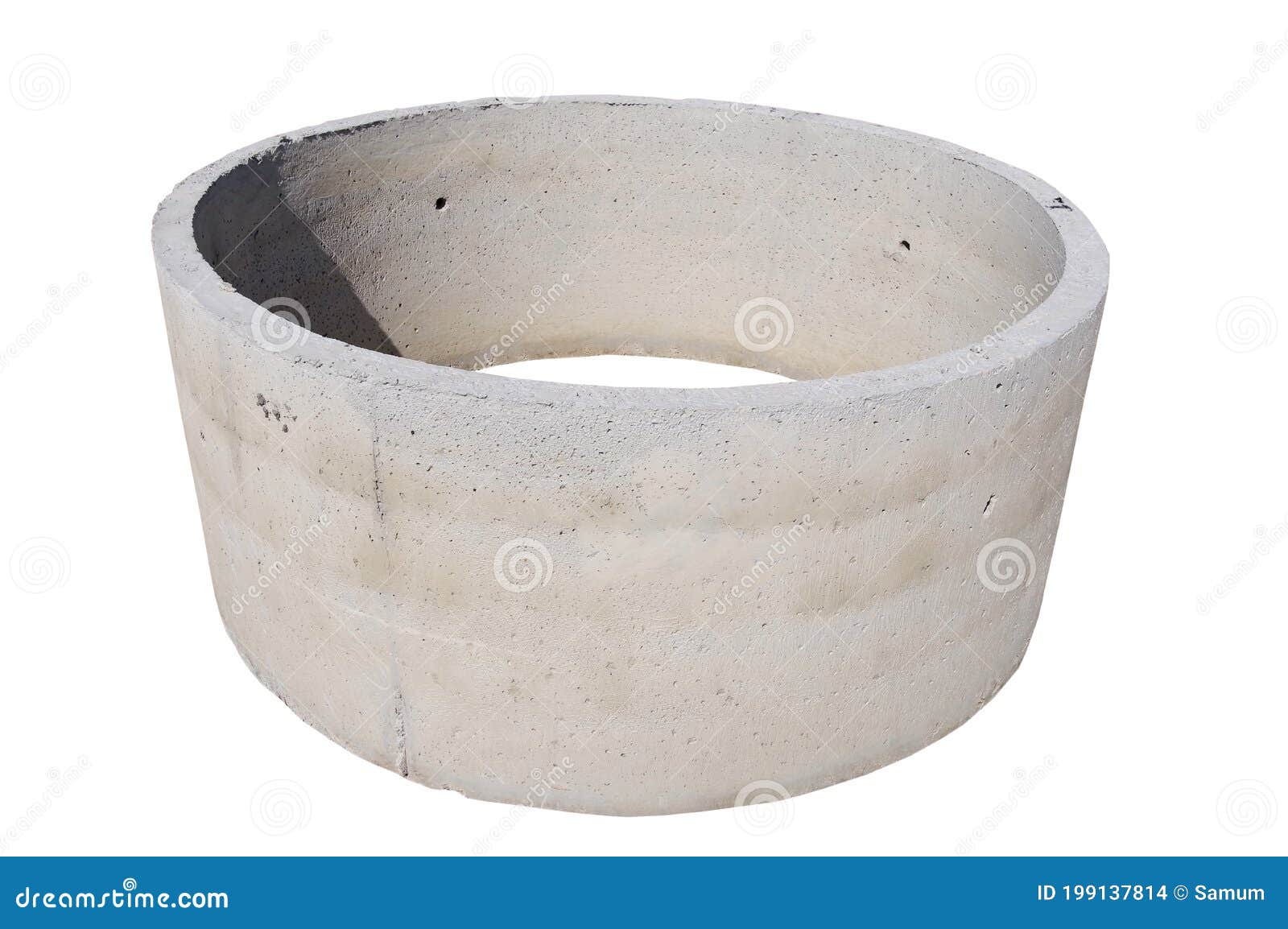 Ring for Overlapping Wells of the Drainage System Stock Photo - Image ...