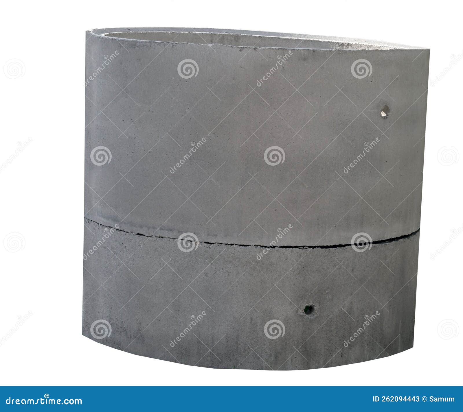 Ring for Overlapping Wells of the Drainage System Stock Image - Image ...