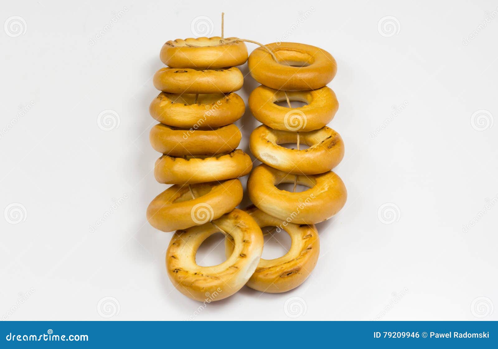Ring of pretzels. stock photo. Image of crunchy, macro - 79209946