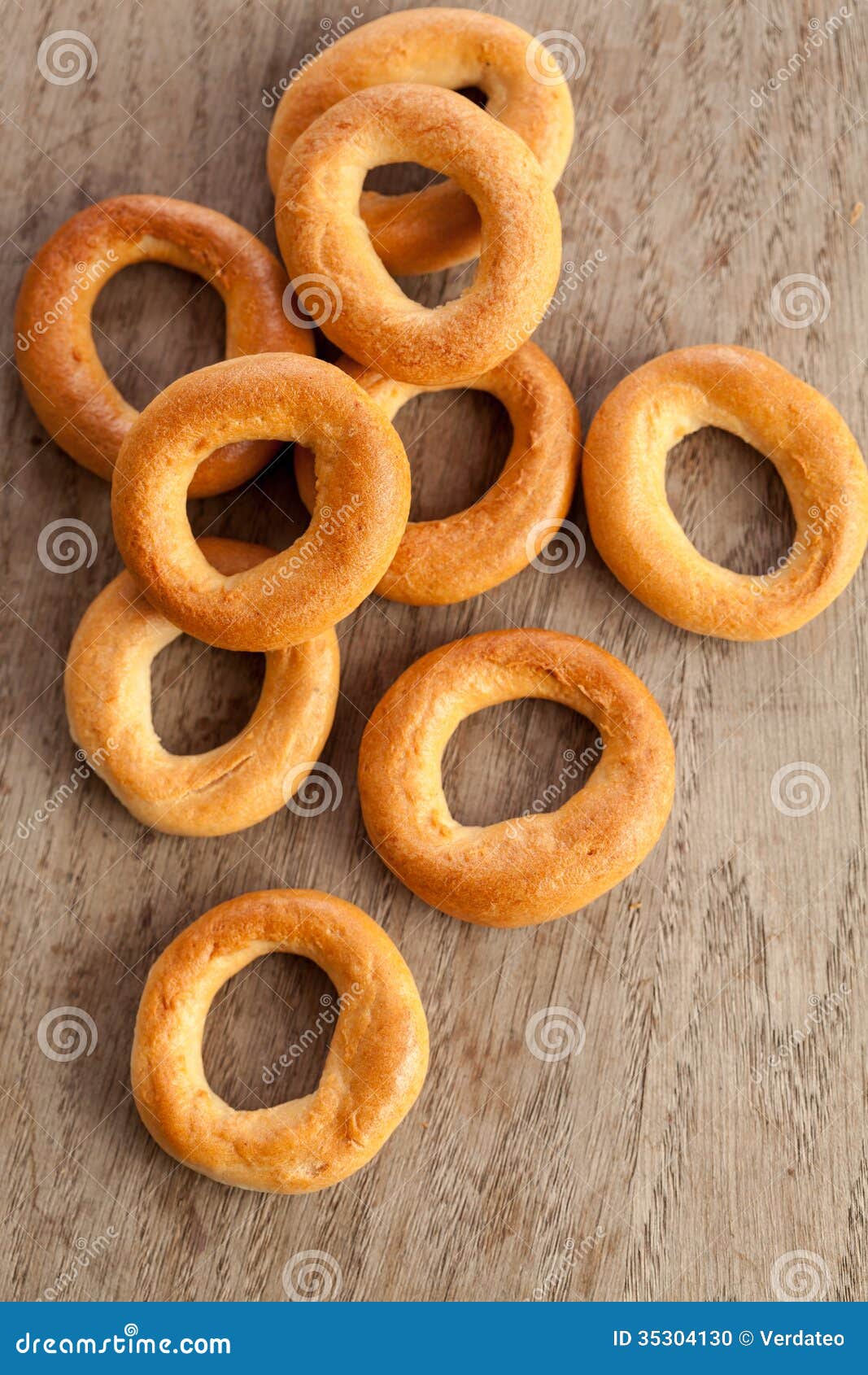Ring shaped rolls stock photo. Image of food, backdrop - 35304130