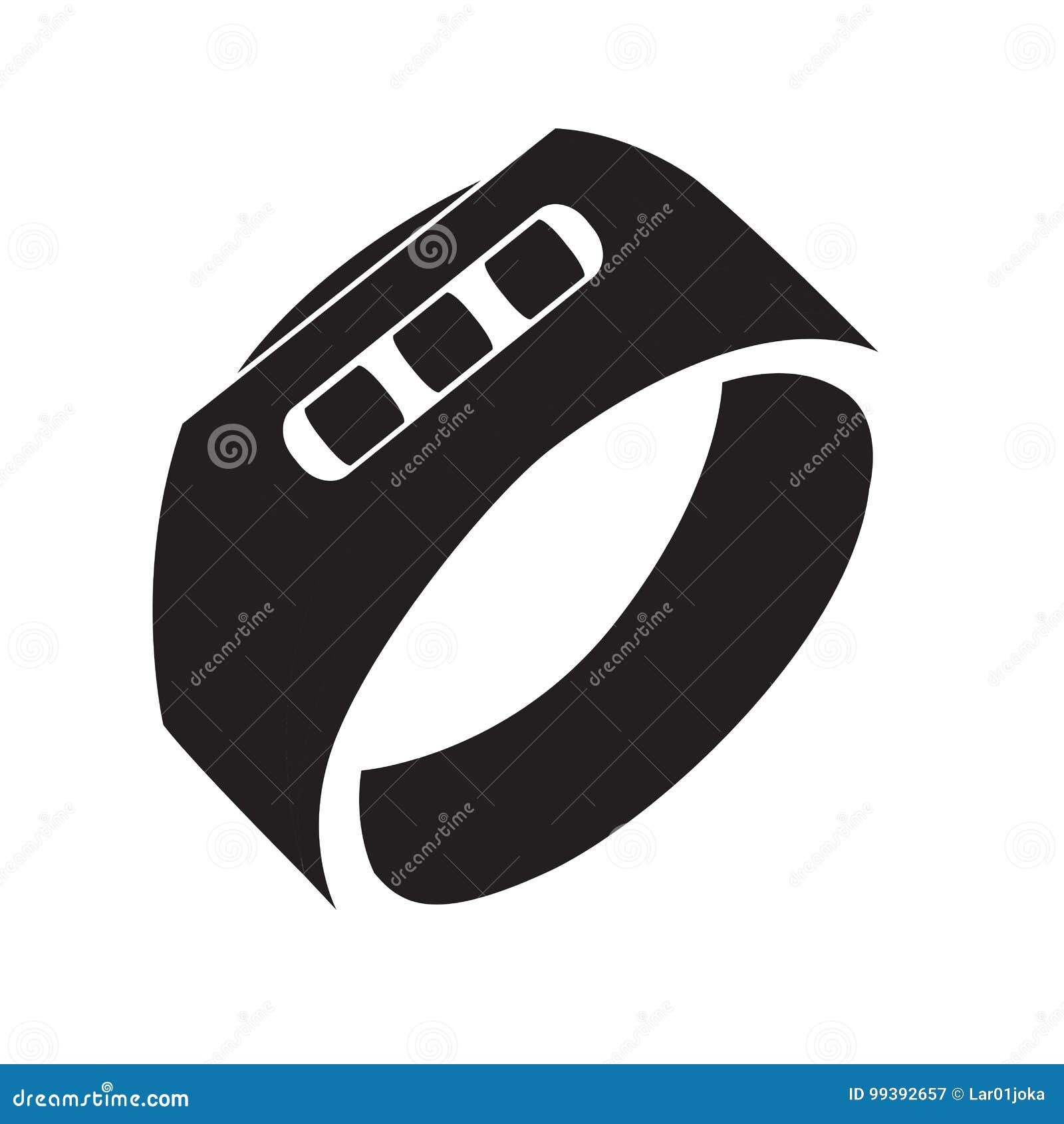 Ring Silhouette Illustration Stock Vector - Illustration of decoration ...