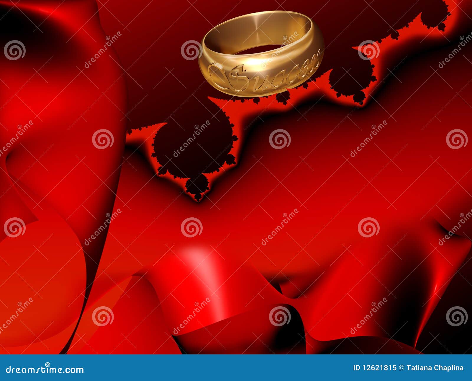 Ring of success stock illustration. Illustration of advertising - 12621815