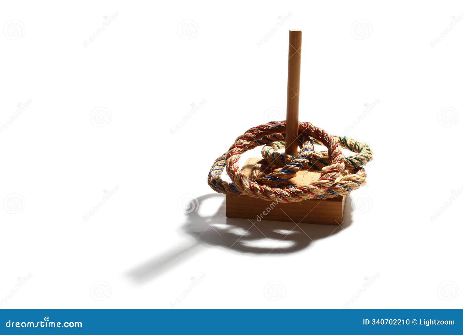 Ring Toss Game stock photo. Image of accurate, braided - 340702210