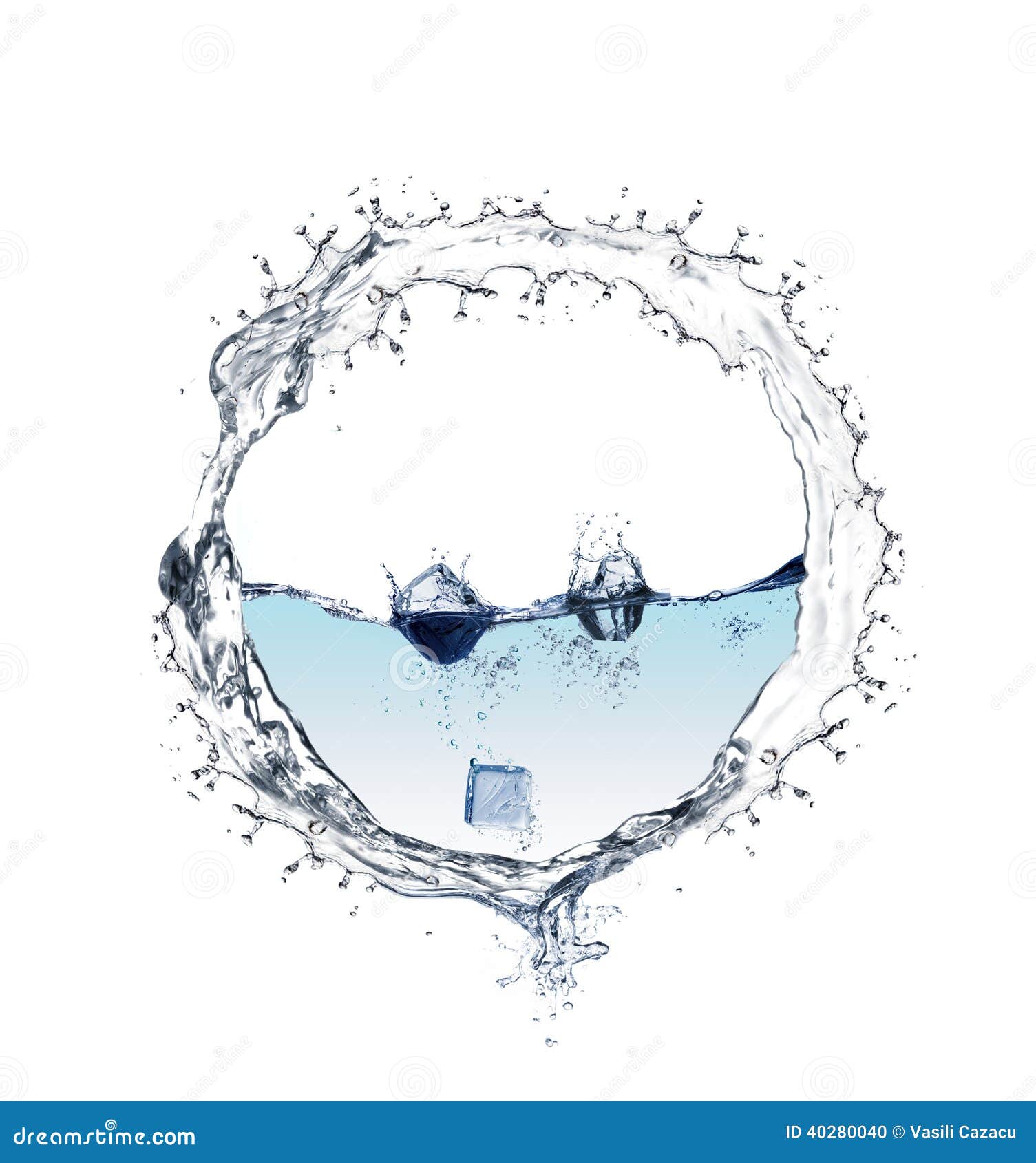 Ring of water stock photo. Image of form, hygiene, health - 40280040