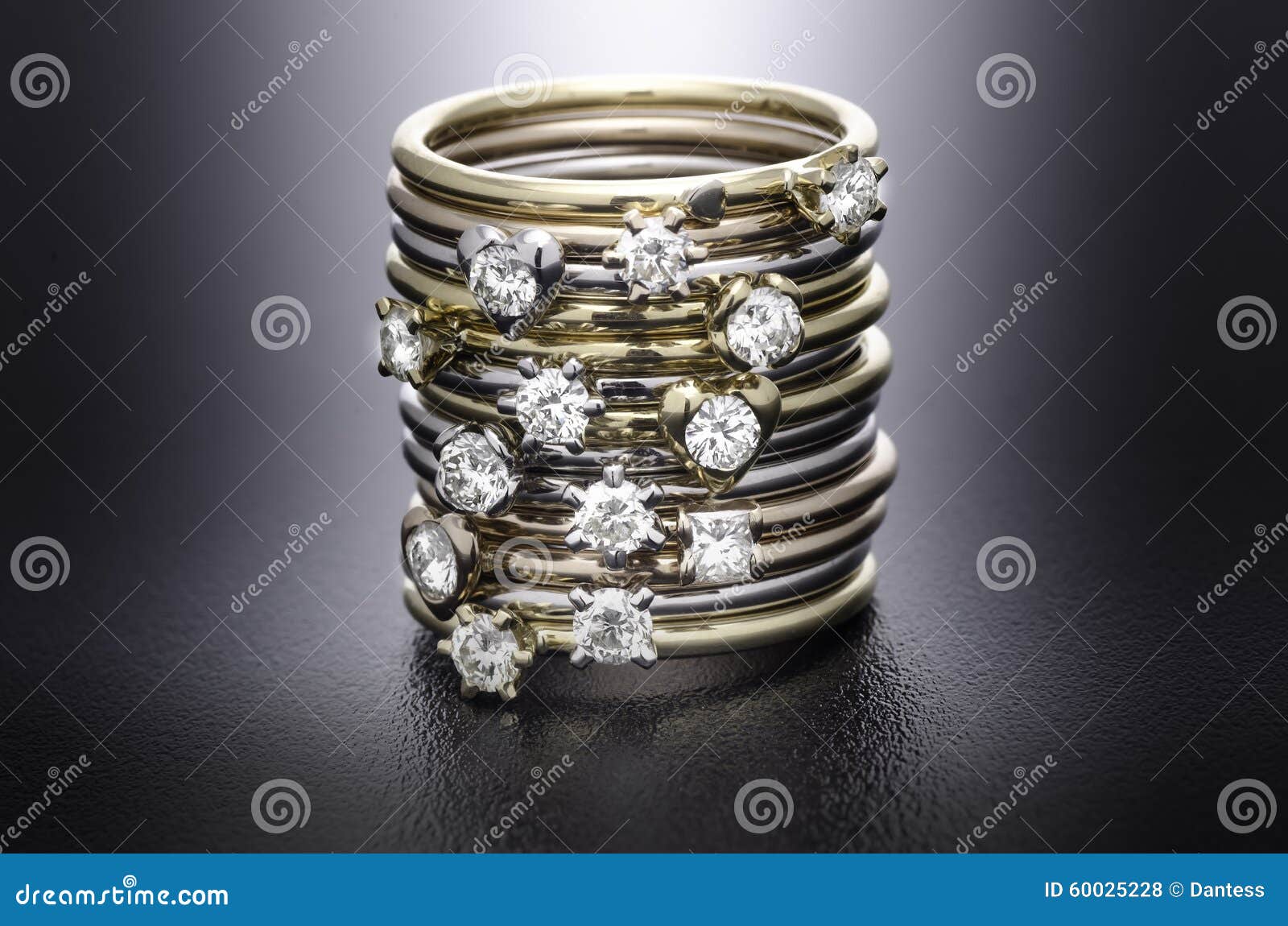 Ring stock photo. Image of jewellery, rings, view, black - 60025228