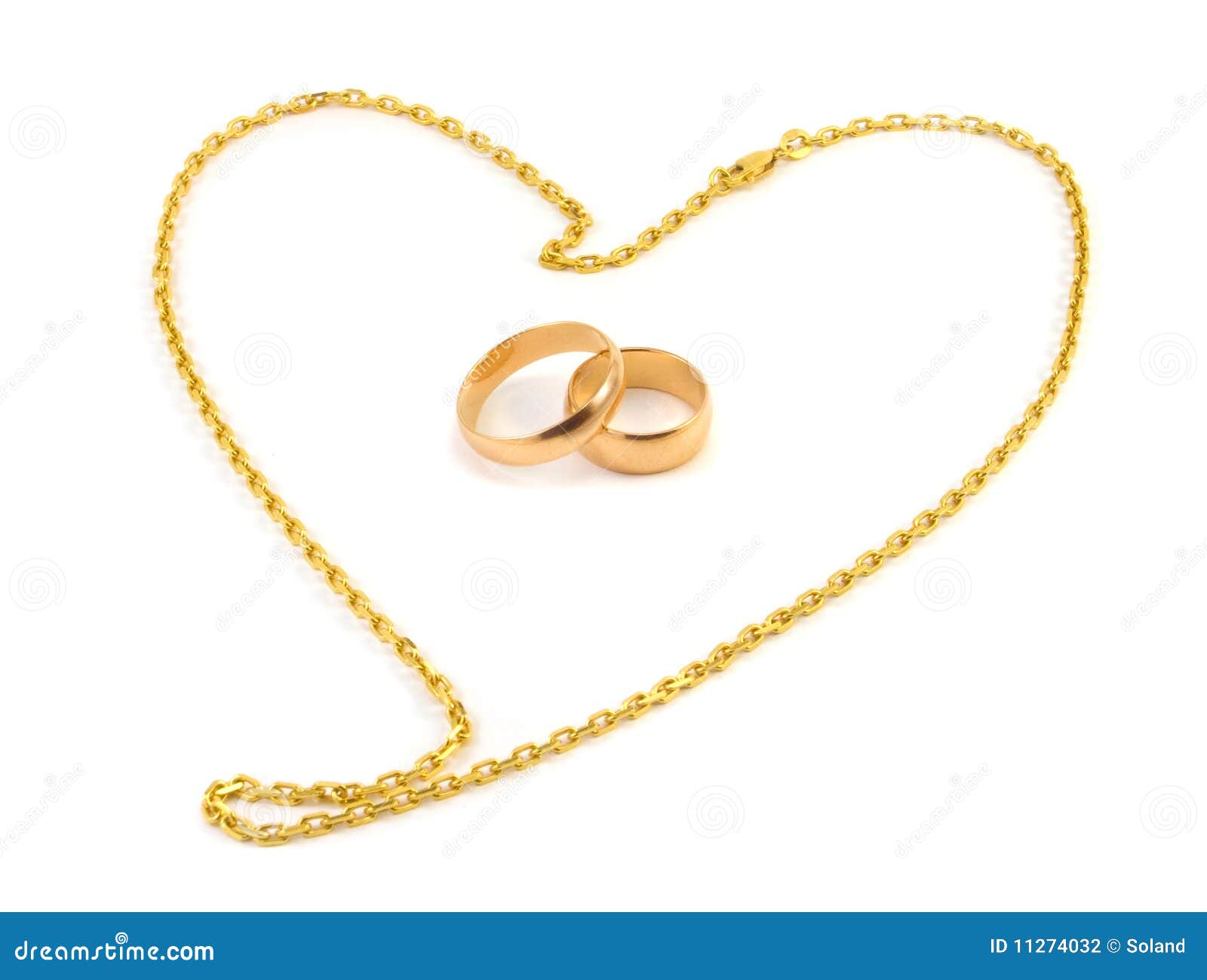 Ringe Der Goldenen Hochzeit Stockfoto - Bild von zeremonie, gatte: 11274032