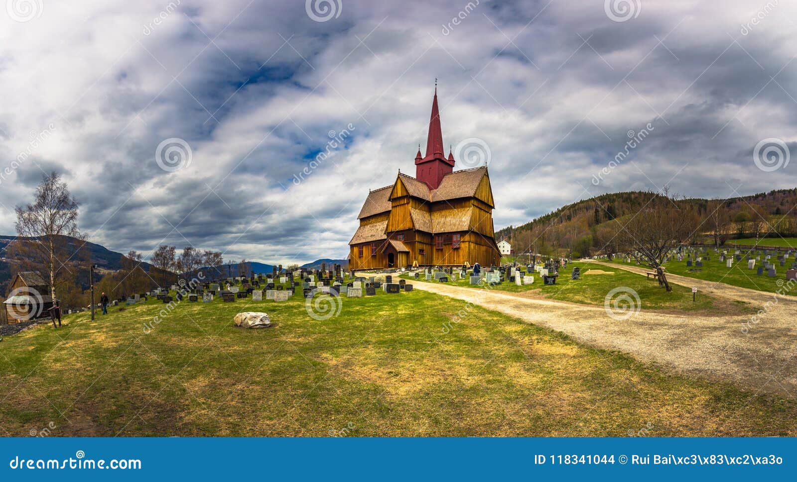 Ringebu, Norway - May 13, 2017: Ringebu Stave Church, Norway Editorial ...