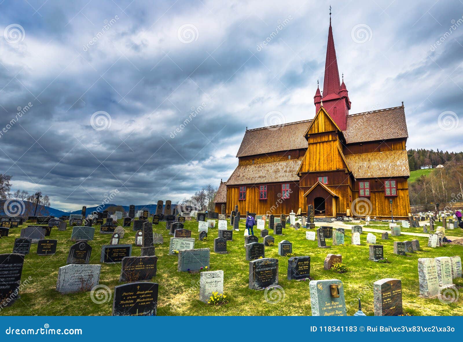 Ringebu, Norway - May 13, 2017: Ringebu Stave Church, Norway Editorial ...