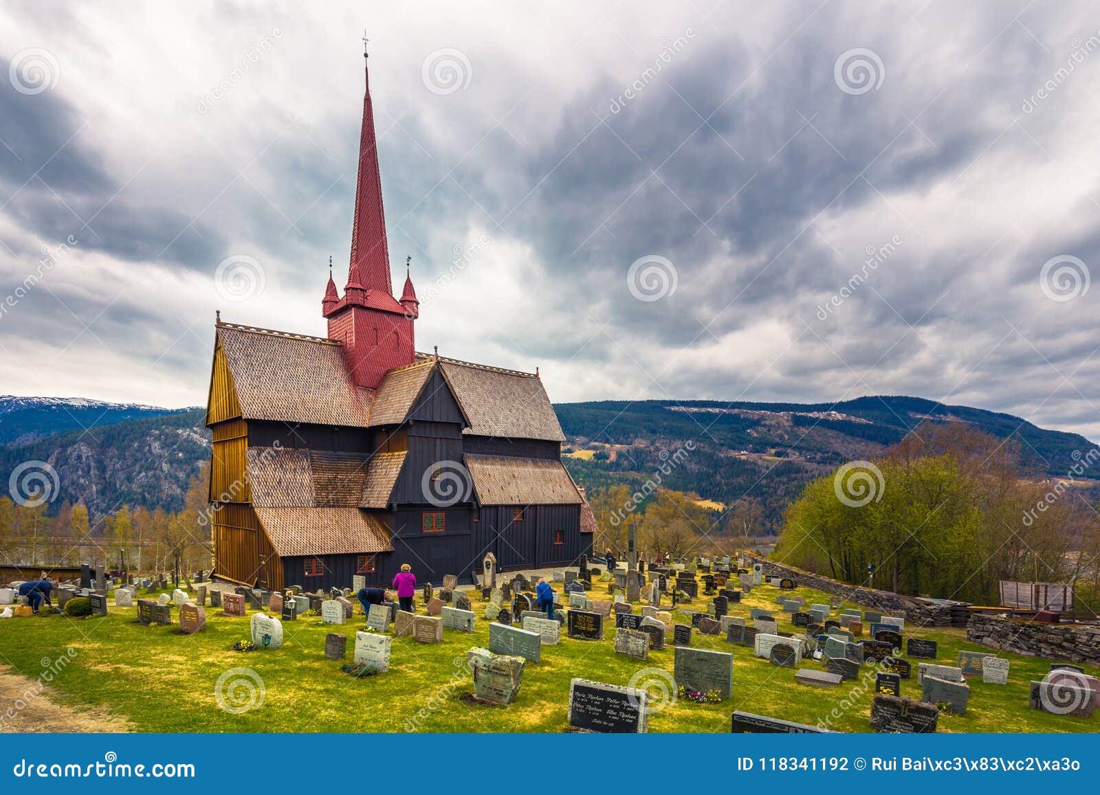 Ringebu, Norway - May 13, 2017: Ringebu Stave Church, Norway Editorial ...