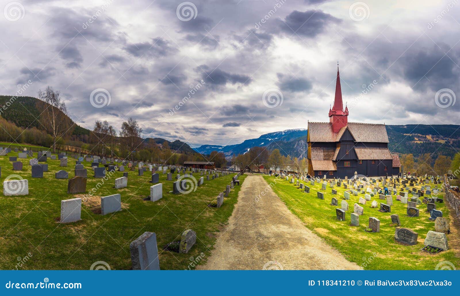 Ringebu, Norway - May 13, 2017: Ringebu Stave Church, Norway Editorial ...