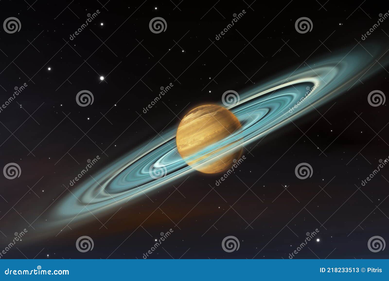 Extrasolar Planet. Earth-like Exoplanet On Background Nebula. Royalty ...