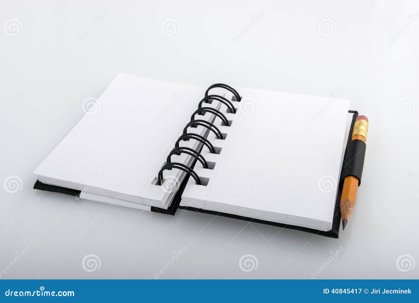 Ringed notepad stock image. Image of accessories, equipment - 40845417