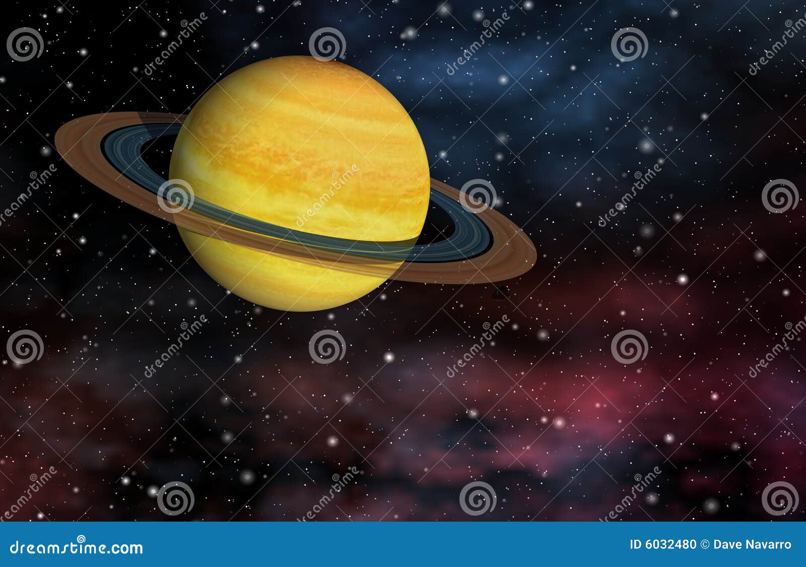Ringed Planet stock illustration. Illustration of giant - 6032480
